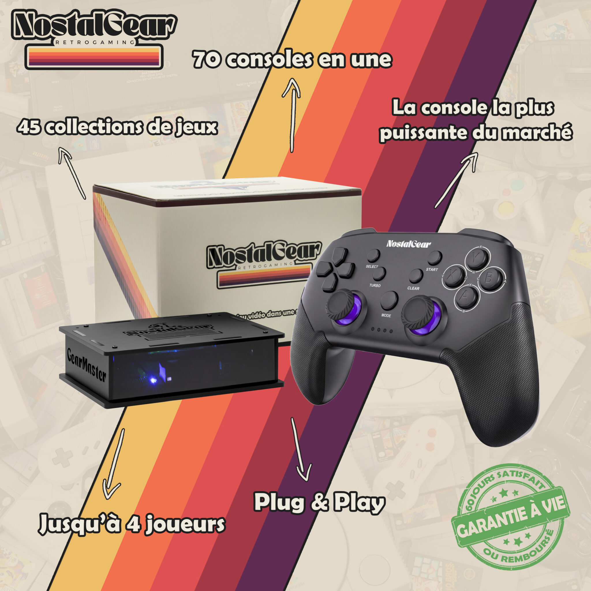 Console Retro GearMaster – NostalGear – Retrogaming